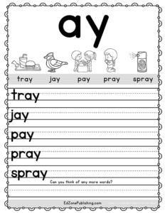 Handwriting-AY - Kindergarten Mom