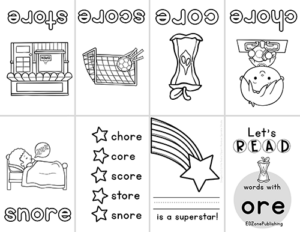 Minibook-ORE - Kindergarten Mom